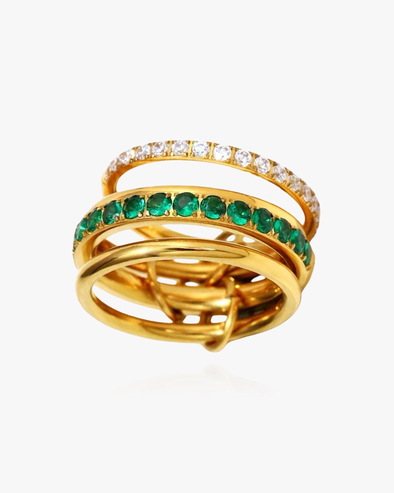 CONNECTION Emerald Ring