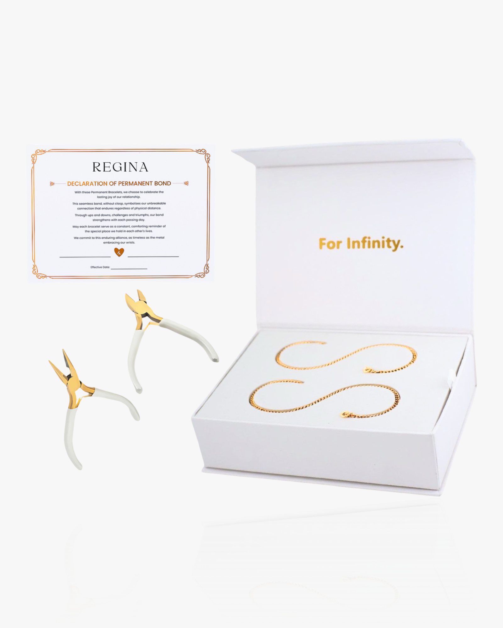 Permanent Bracelet Kit Couples Jewelry